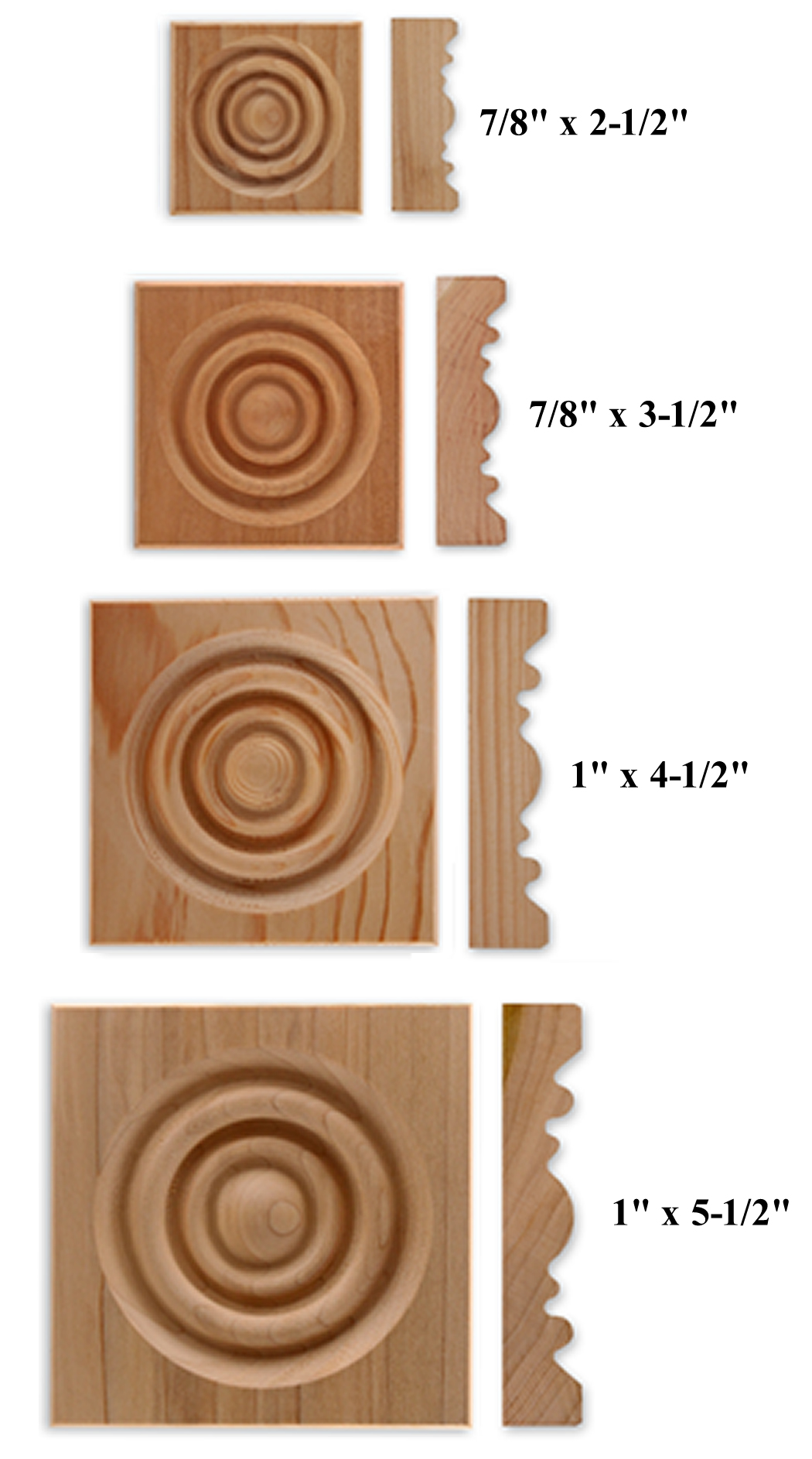 ornamental corner blocks