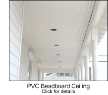 Beadboard Porch Ceilings
