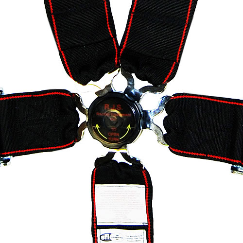 Stock Car SFI 16.5 CamLock RJS Racing Seat Belt - 5 or 6 Point
