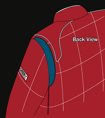 Racing Suit 180 Degree Shoulder Gusset - What's That?