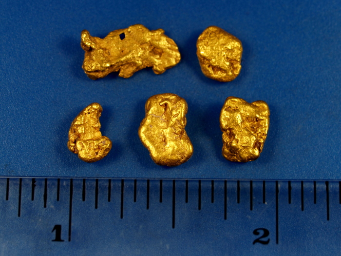 American River Gold Nuggets - The Start of the Gold Rush