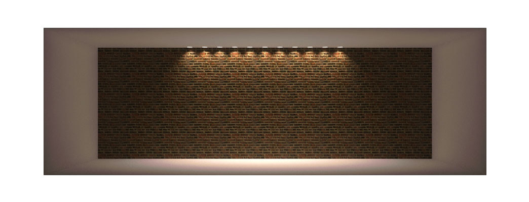 Arranging Downlights for Wall & Accent Lighting