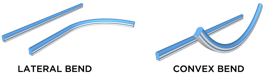 Bending Linear Accent Lighting
