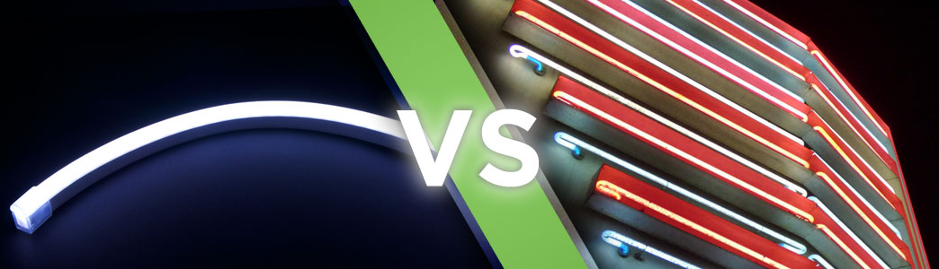 LED Neon Flex vs. Traditional Glass Neon
