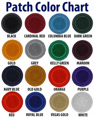 Artistry in Motion: Personalized Chenille Camera Circle Patches