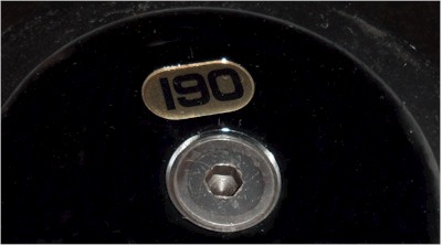 Dumbbell End Cap Plates|Pro Style - Chrome