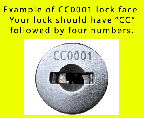 Cyber Lock CC0001-CC1000 Office Furniture Keys