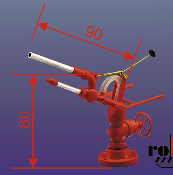 Model Boat Fire Monitors