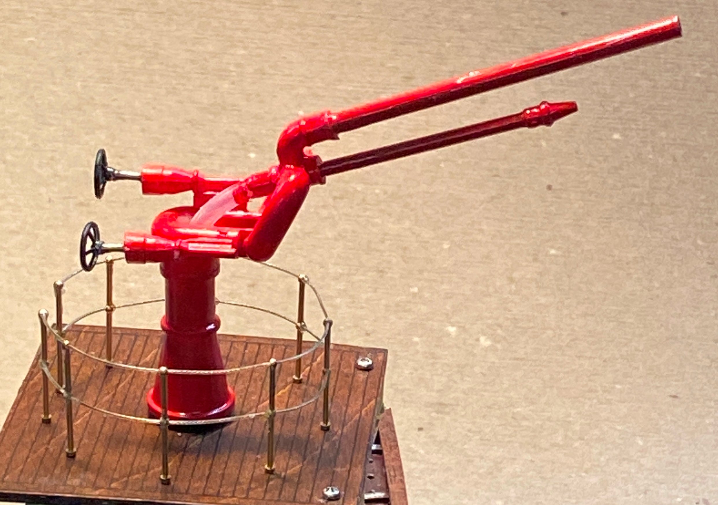 Model Boat Fire Monitors