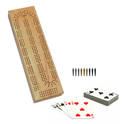 Deluxe Cribbage Boards with Laser Engraving