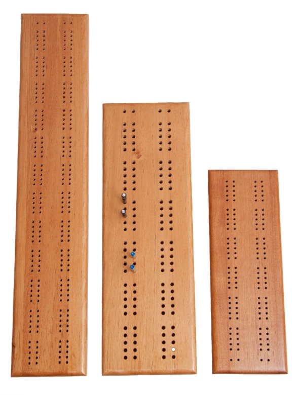 Mahogany Cribbage Boards