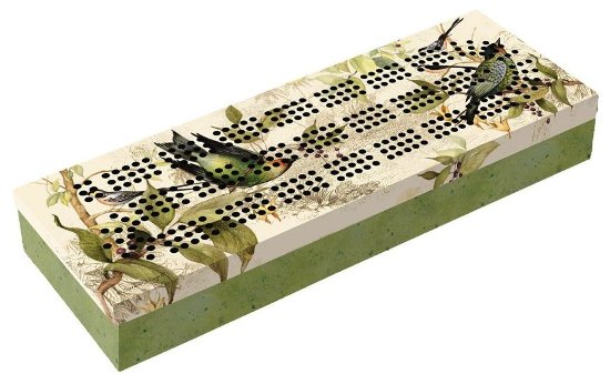 Tropical Birds Cribbage Boards