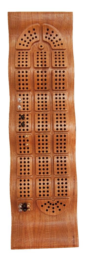 Ocean Curls Cribbage Boards