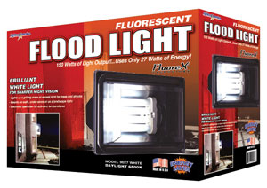 Lights of America 27W fluorescent autosensor floodlight (9027)