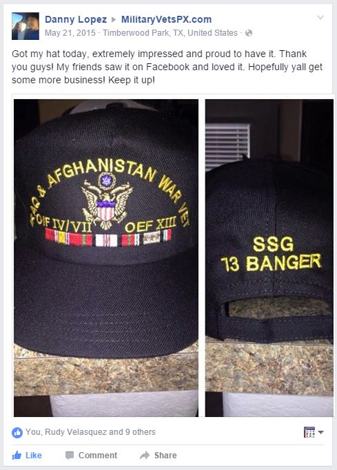 Army Custom Hats