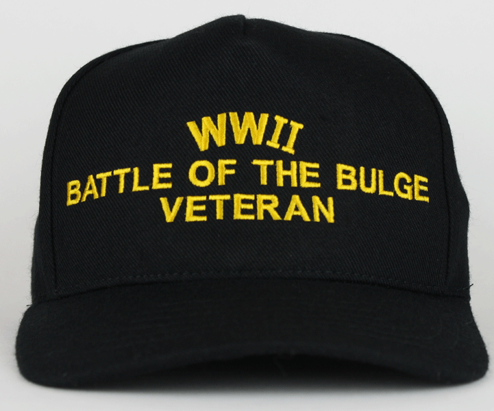 Custom Embroidered Military Veteran Ribbon Hats and Ship Caps Made in USA