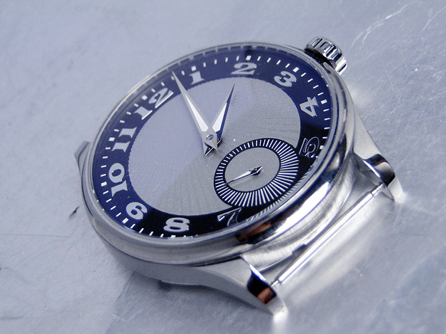 SOLD OUT ! 6498 LUC B-Uhr Flieger Watch 2 tone Guilloche Dial for ETA ...