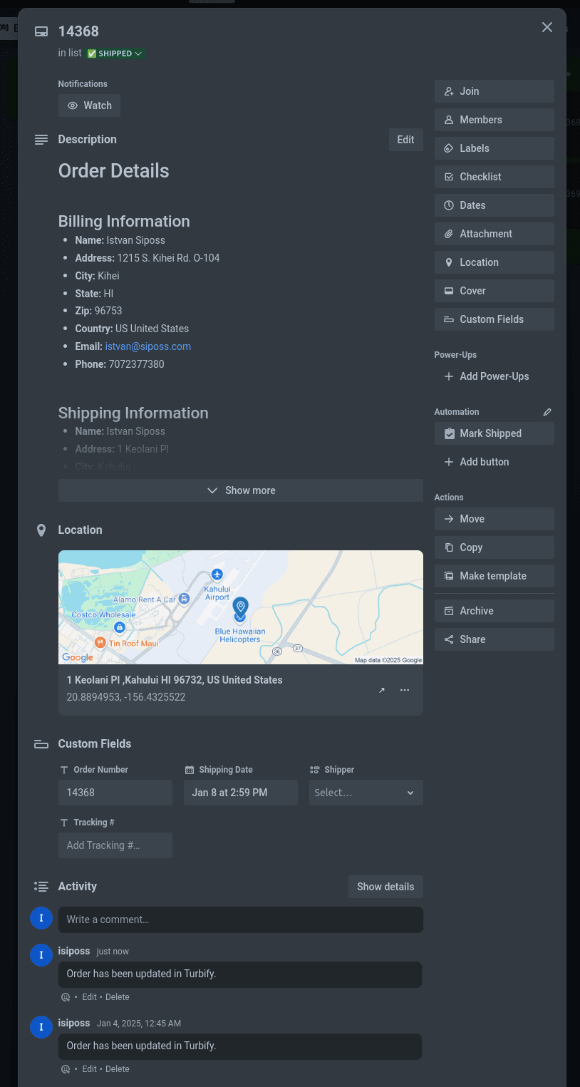 Connecting Trello With Turbify Ytimes